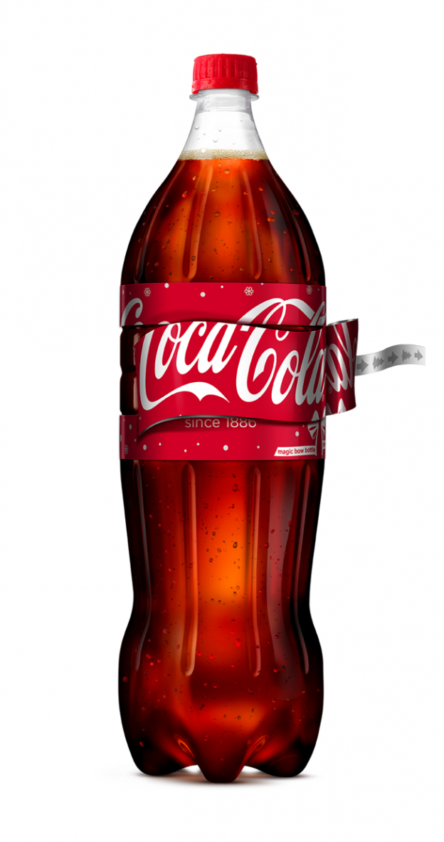 Coca-Cola transforma rótulo em laço de presente | Inspirad